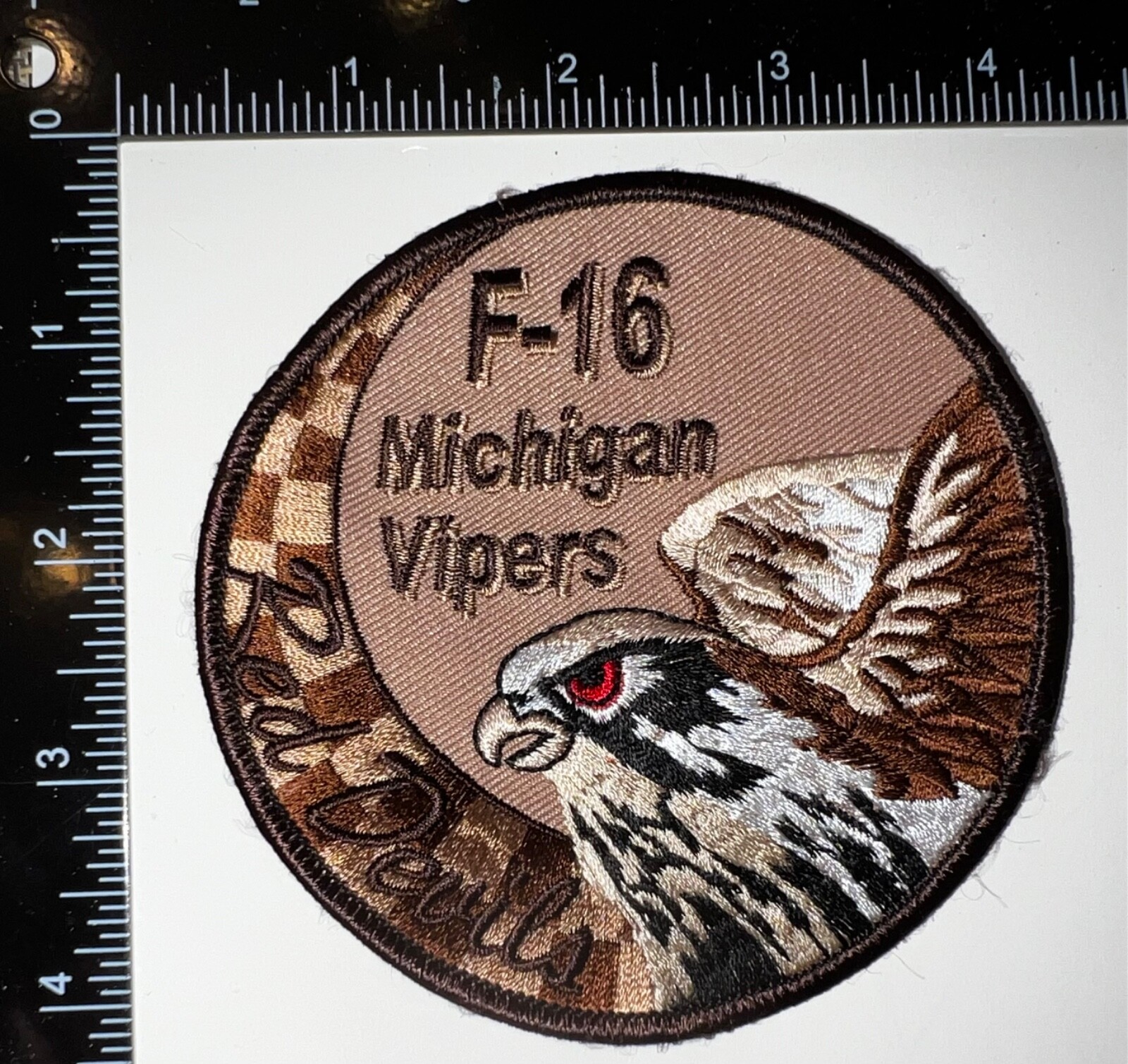 OIF OEF USAF F-16 Michigan ANG Vipers Red Devils 107th Fighter Squadron ...