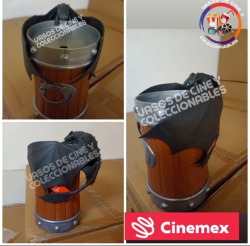 HOW TO TRAIN YOUR DRAGON Live Action CUP ITEM NEW MOVIE CINEMA CINEMEX ...