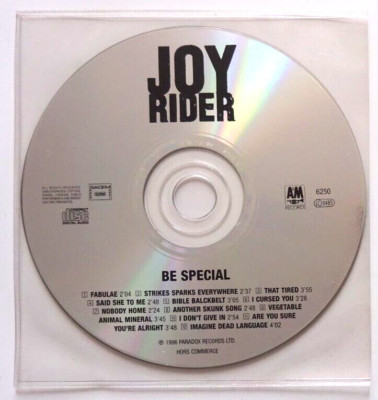 JOYRIDER : BE SPECIAL ♦ CD ALBUM PROMO ♦ | eBay