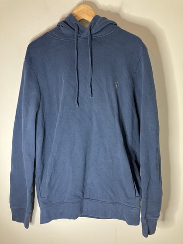 All Saints Men’s XL Raven Oth Hoodie Sweatshirt Black Pullover ...