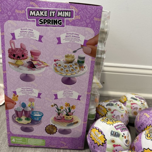 Miniverse Make It Mini Spring Collection EGG With 14 Balls & Display ...