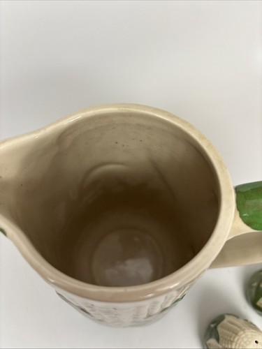Vintage Pottery Shawnee Corn Pitcher And Salt Pepper Set | eBay