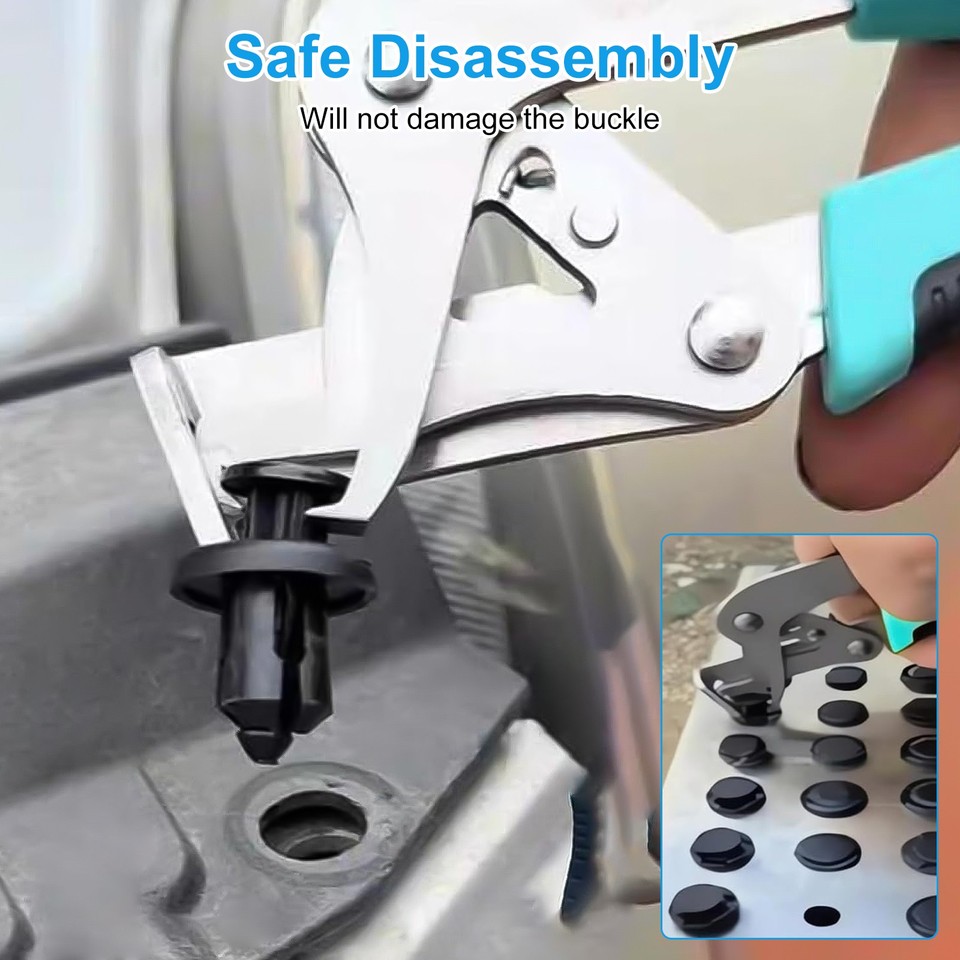 Heavy-Duty Car Clip Pliers Trim Tool Fastener Removal Lever Disassembly ...