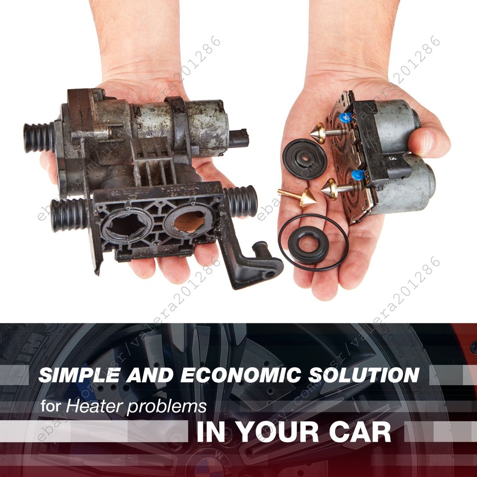 BMW Heater Valve Repair Kit E36, E60, E61, E63, E64, E65, E66, E67, E53. | eBay