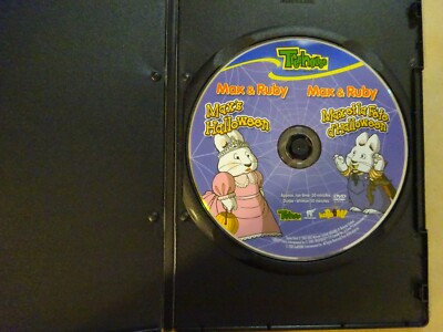 Authentic - Treehouse - Max and Ruby Max's Halloween - DVD Disc ONLY | eBay