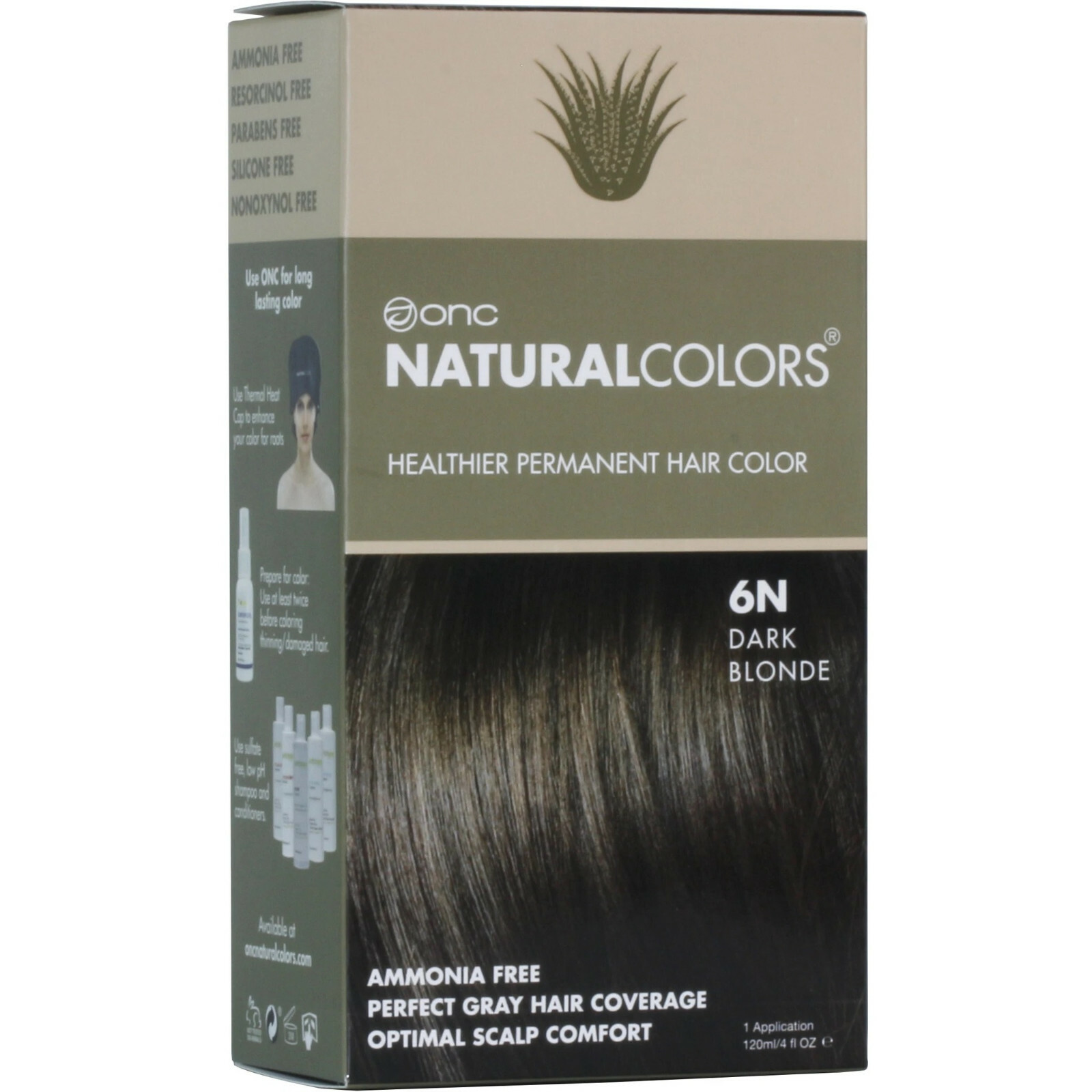 ONC NATURALCOLORS 6N Dark Blonde Hair Dye Healthier Permanent Hair ...