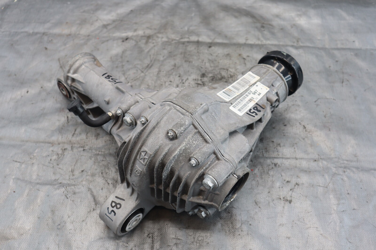 2015 JEEP GRAND CHEROKEE SRT8 6.4L 4X4 OEM FRONT DIFFERENTIAL 3.70 ...