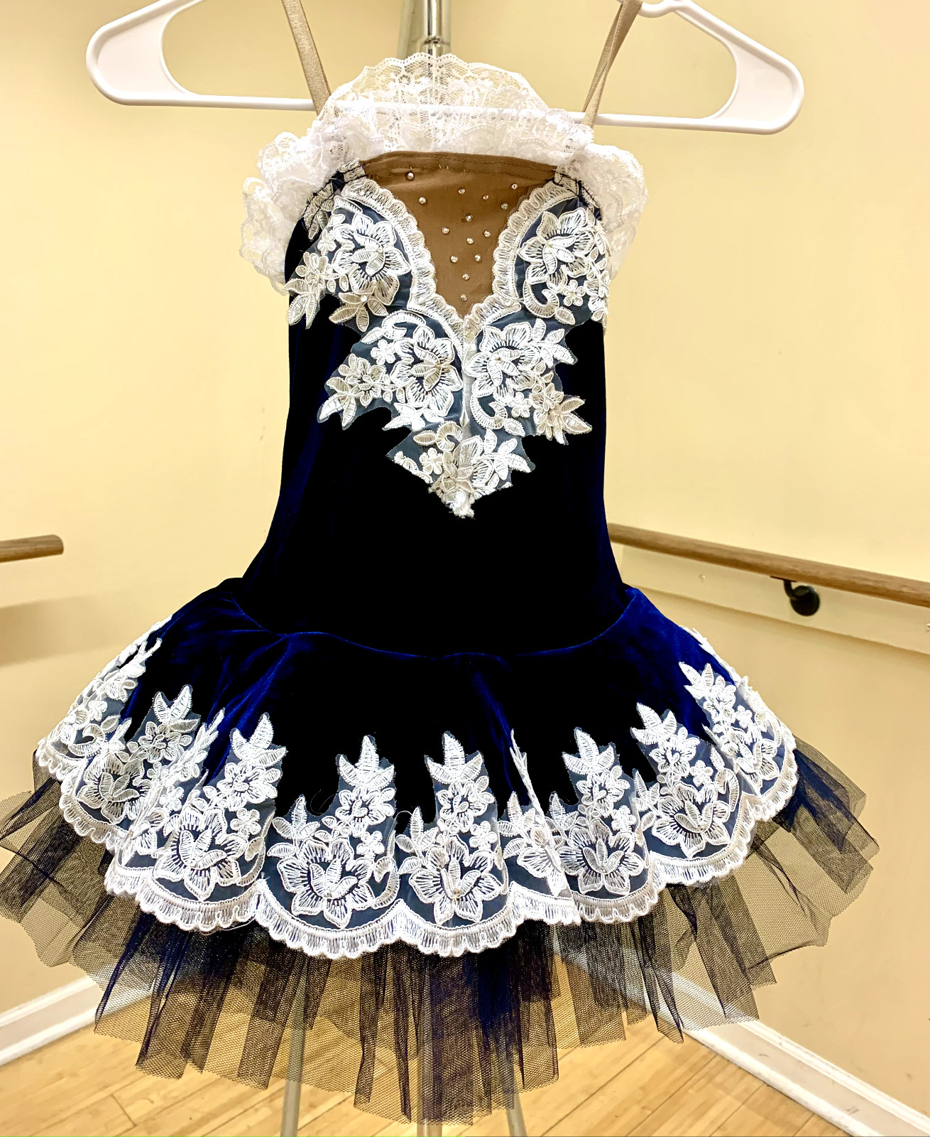 Ballet Platter Style Tutu Costume With Crystals Child… - Gem