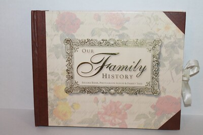 Our Family History : Record Book, Photograph Album & Family Tree ...