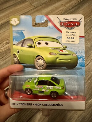 DISNEY PIXAR CARS NICK STICKERS RADIATOR SPRINGS 2020 NEW | eBay