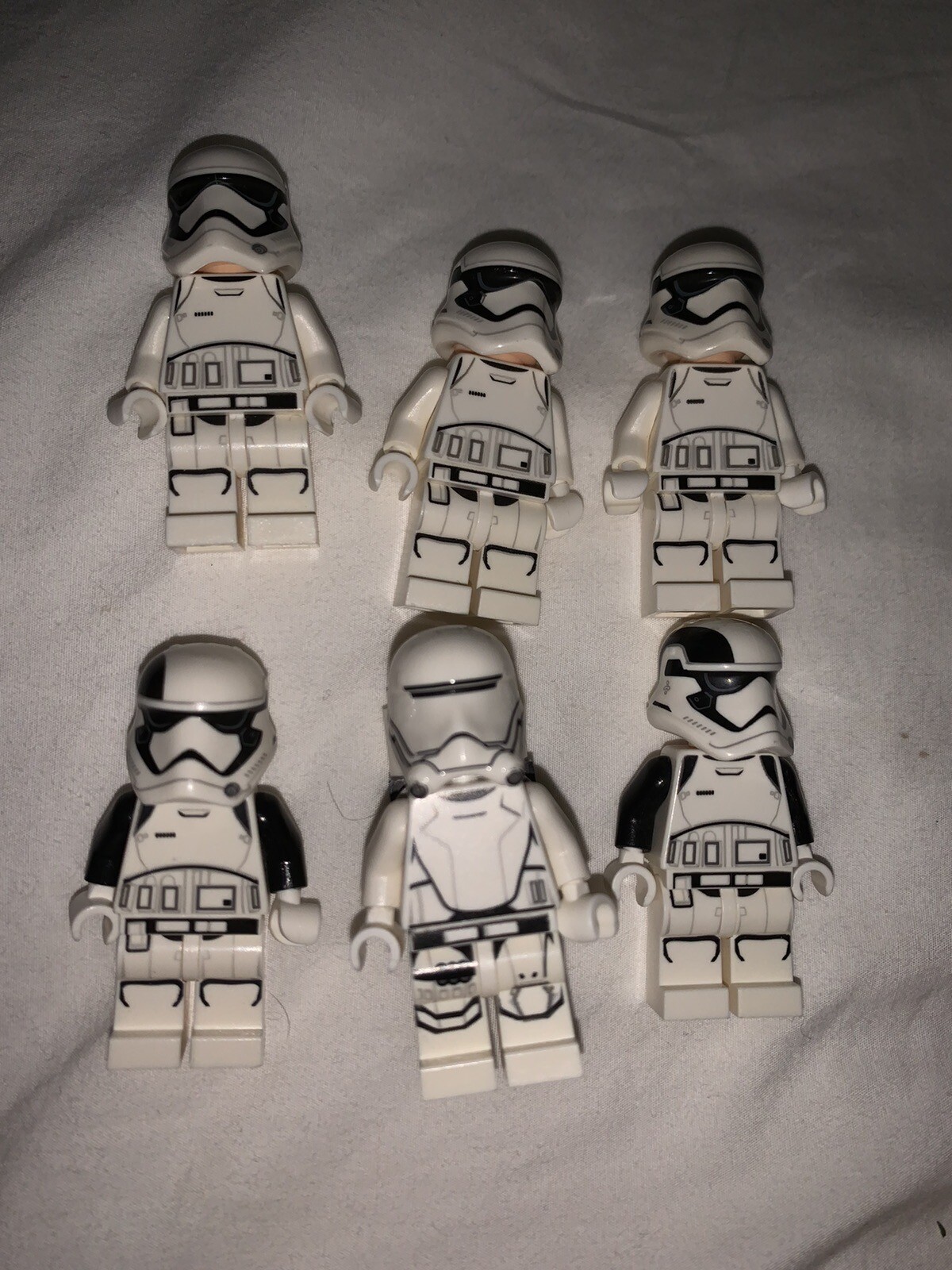 Lego Star Wars Minifig Lot(6)First Order/stormtrooper | eBay