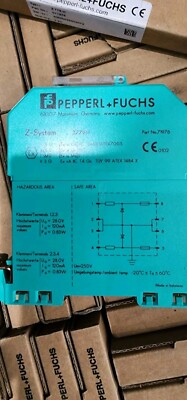 Pepperl+Fuchs Z779.H.F Two Channel Zener Barrier with replaceable fuses ...