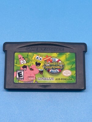 The SpongeBob SquarePants Movie (Nintendo Gameboy Advance GBA, 2004) | eBay