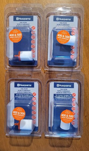FOUR Husqvarna 525 Series Fuel Filter # 591375401 / 503443201 FITS 400 ...
