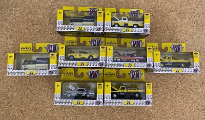 M2 Machines Mooneyes Set w/ VW Double Cab Chase 1969 Ford F-100 Ranger ...