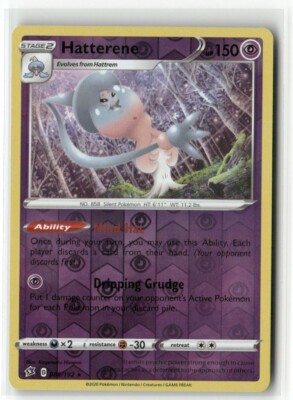 Hatterene 085/192 Reverse Holo Rebel Clash Pokemon TCG NM | eBay