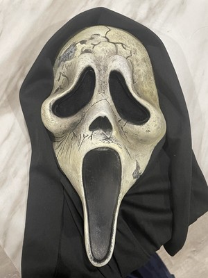 Halloween Aged Ghost face Mask Scream 6 | eBay