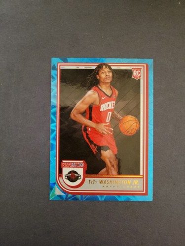 2022-23 Panini NBA Hoops - Rookies TyTy Washington Jr. #258 Teal Explosion (RC) for sale online ...