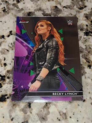WWE WWF BECKY LYNCH 2021 TOPPS FINEST #5 | eBay
