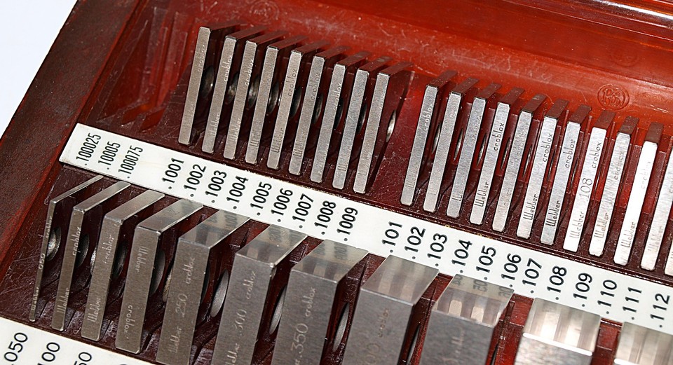 STARRETT WEBBER CROBLOX SQUARE GAGE BLOCK 81 PIECE SET | eBay