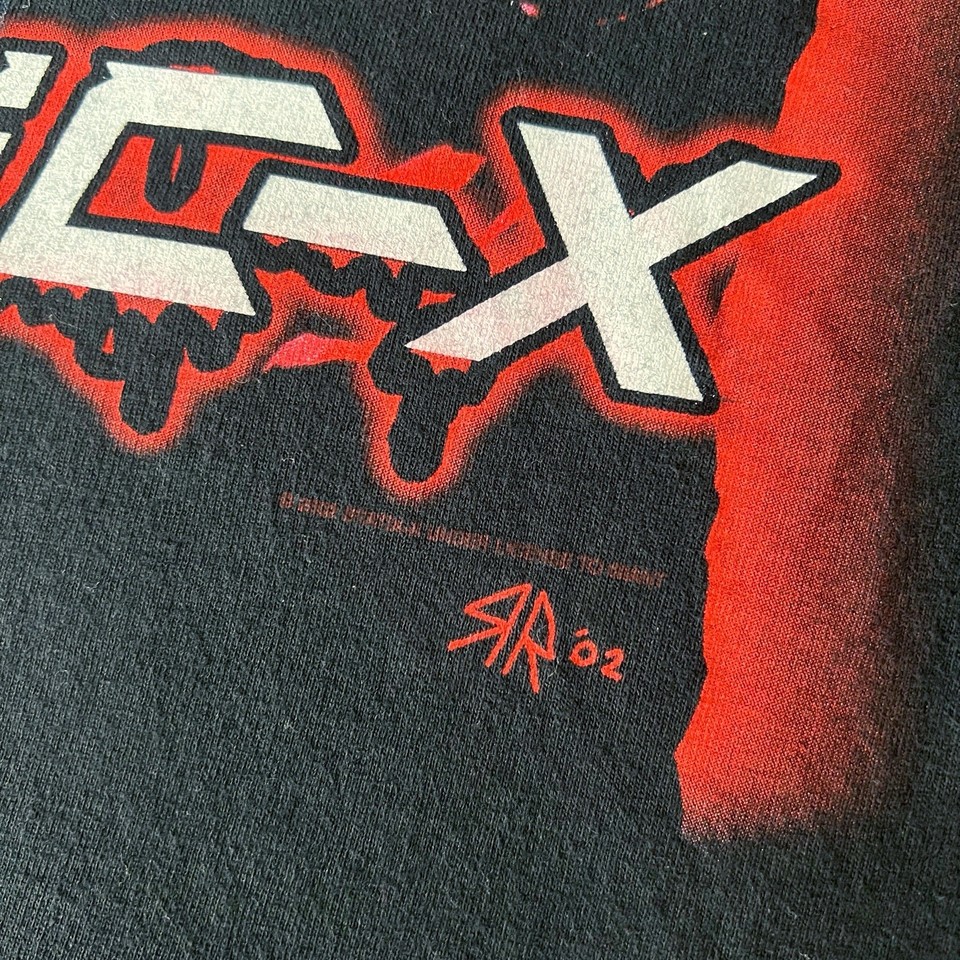RARE Vintage Static X 2002 Cold We’re So Cold Graphic Band Tee 🔥 | eBay