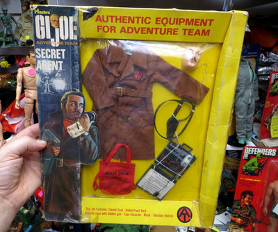 GI JOE 1964 VINTAGE GI JOE JOEZETA: ADVENTURE TEAM SECRET AGENT SET IN ...