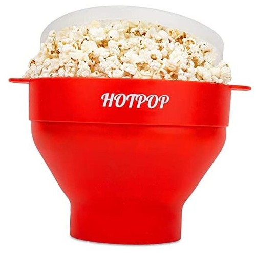 The Orginal Silicone Popcorn Maker - Microwave Popcorn Popper with ...