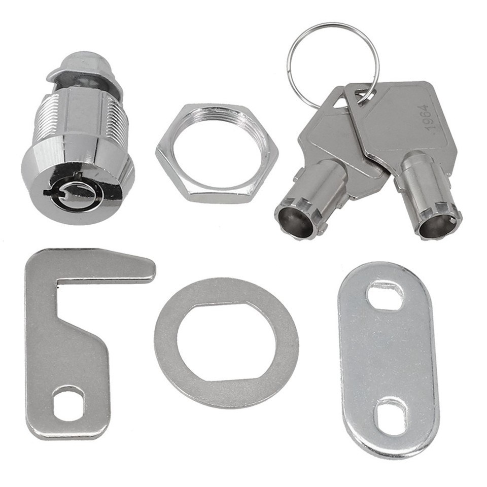 Tool Box Lock Cylinder Tubular Camlock 90 Degree Hook Cam Replacement ...