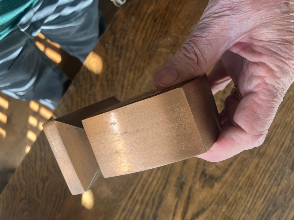 bronze John Deere Model D coin bank Employees Credit Union 1961 Third ...