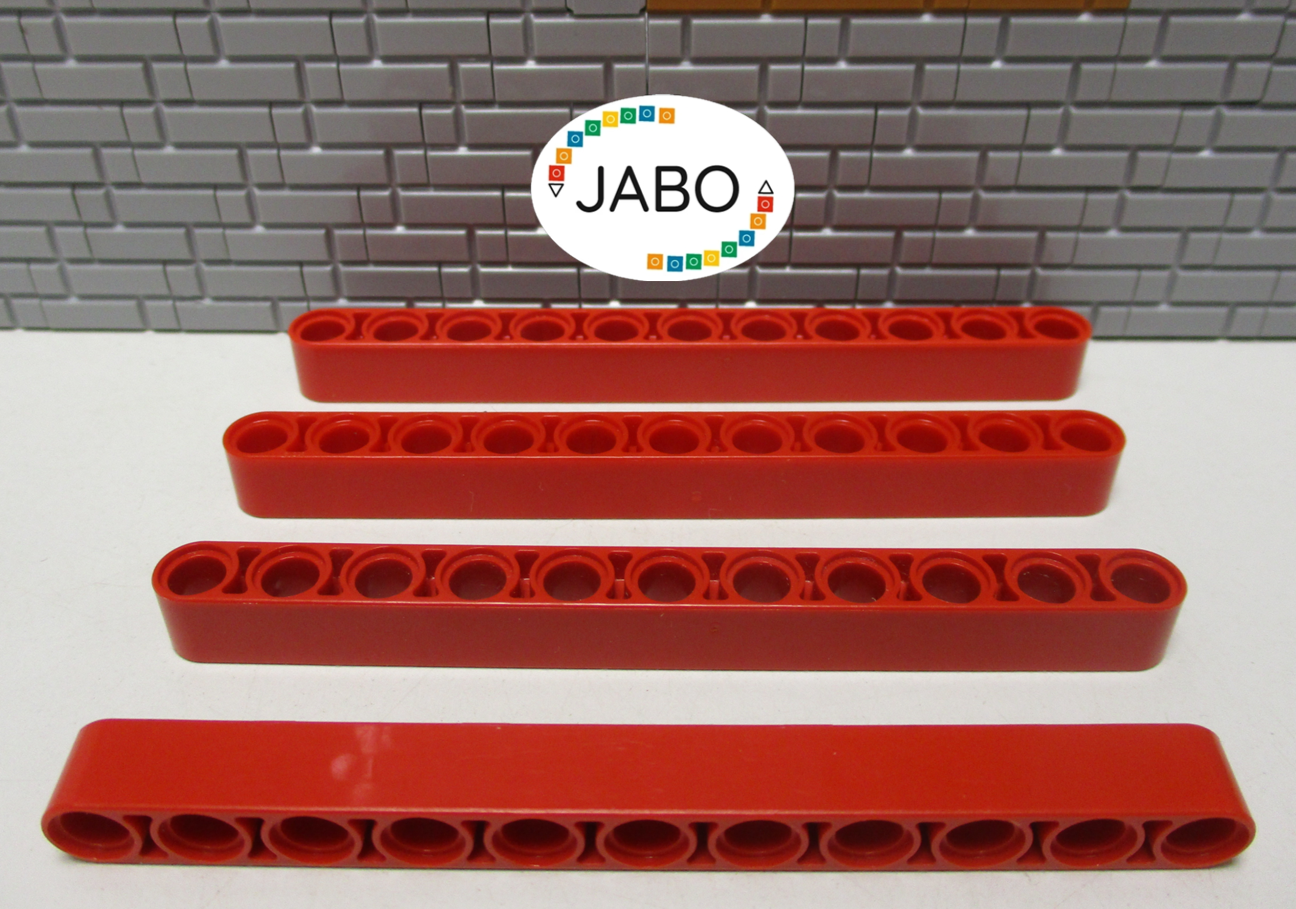 ( F12/26/7 ) LEGO 4x 32525 Technic lift arm 1x11 red | eBay Australia