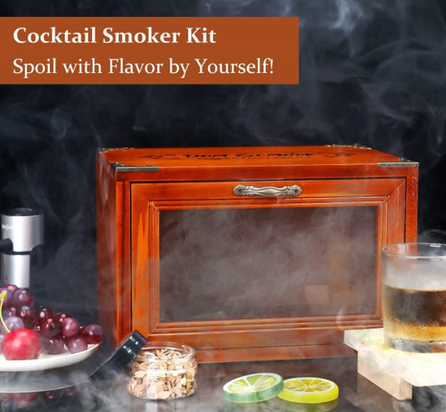 Cocktail Smoker Kit with Smoking Gun & Cocktail Smoker Box | eBay