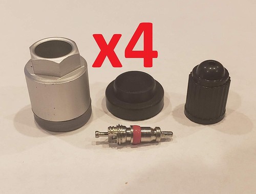 (SET OF FOUR) 2000k TPMS Tire Pressure Sensor Rebuild Service Kit for ...
