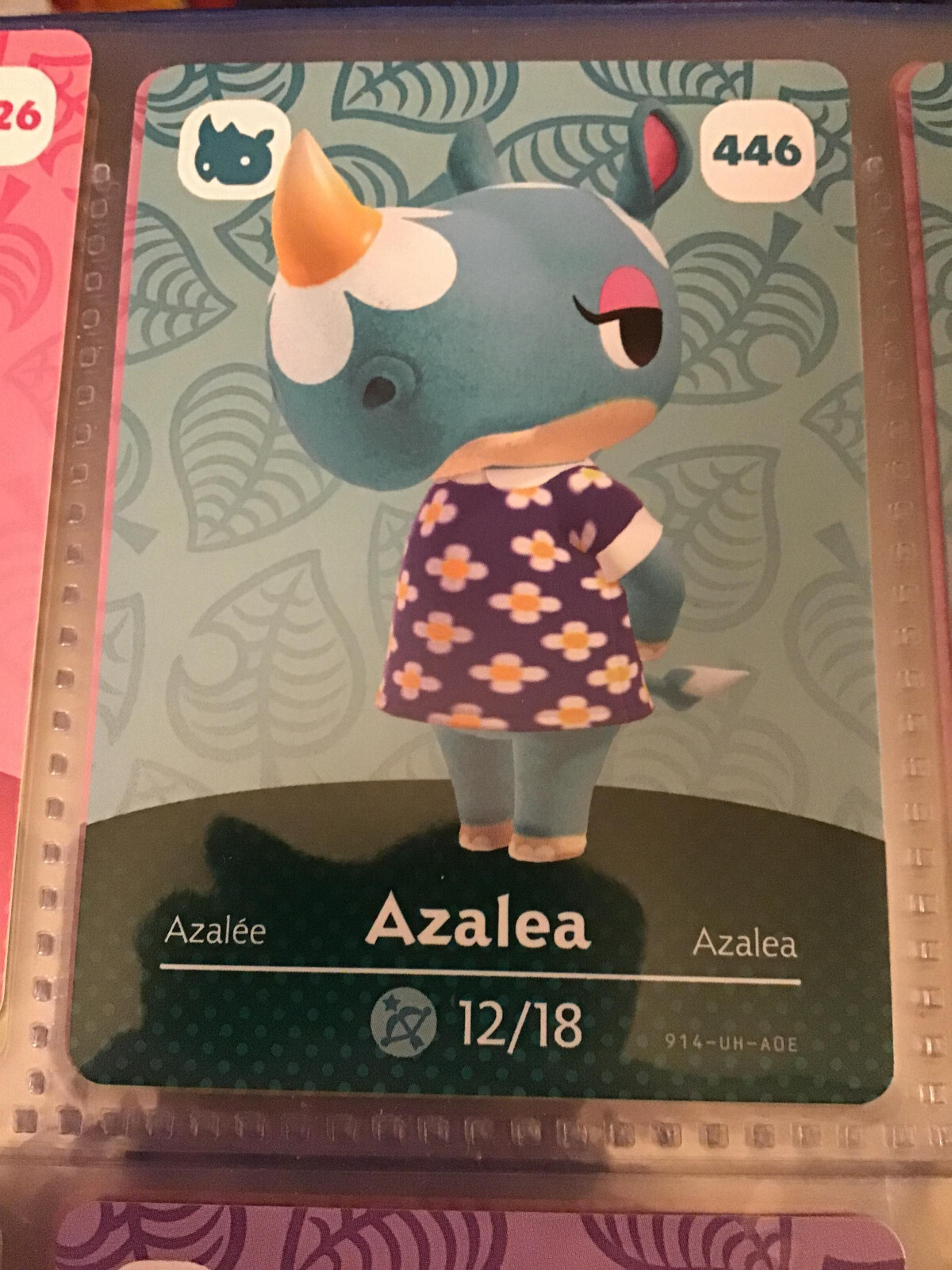 animal crossing amiibo cards series 5 # 446 Azalea | eBay