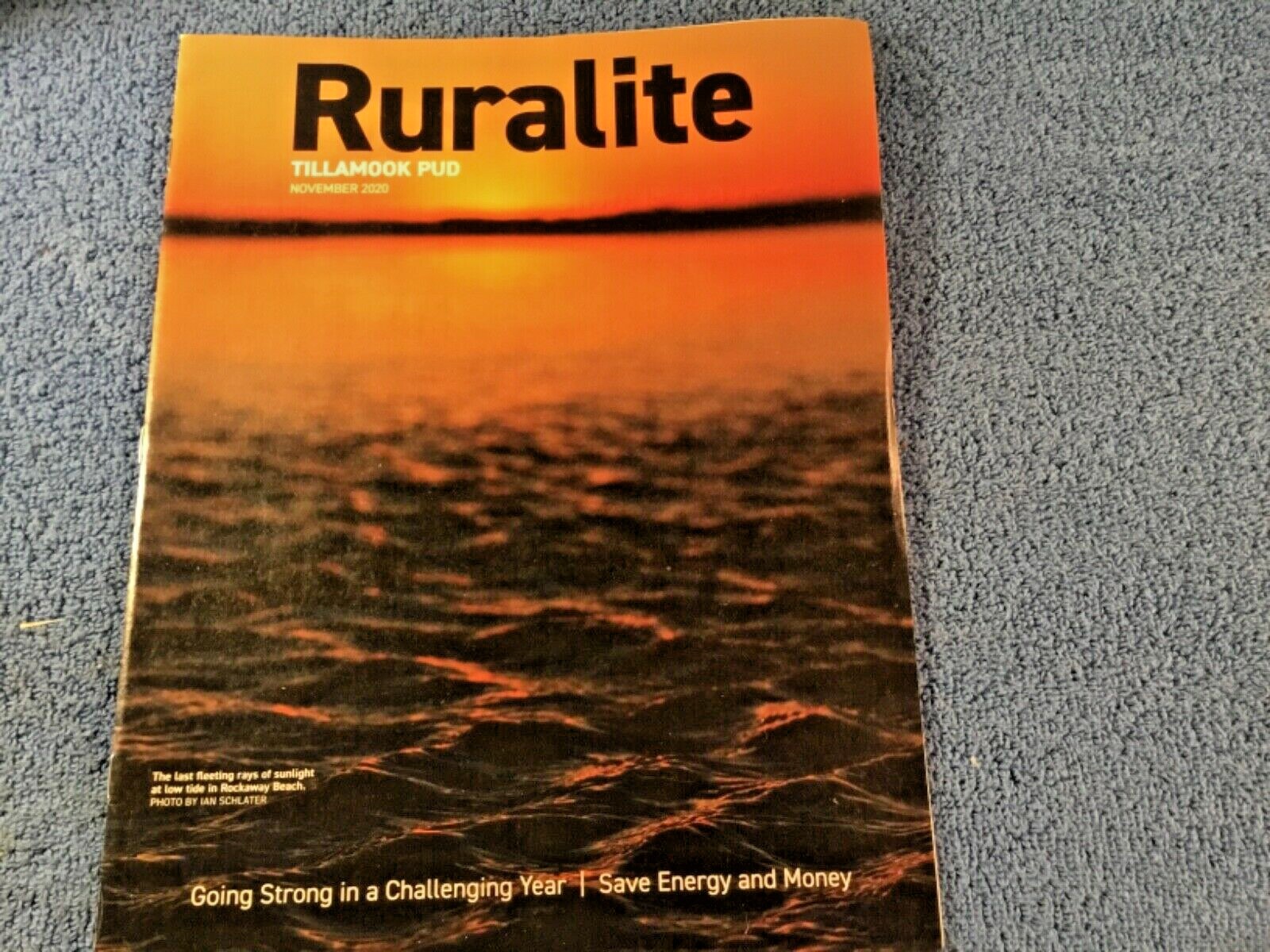 Ruralite Tillamook PUD Magazine. November 2020. | eBay