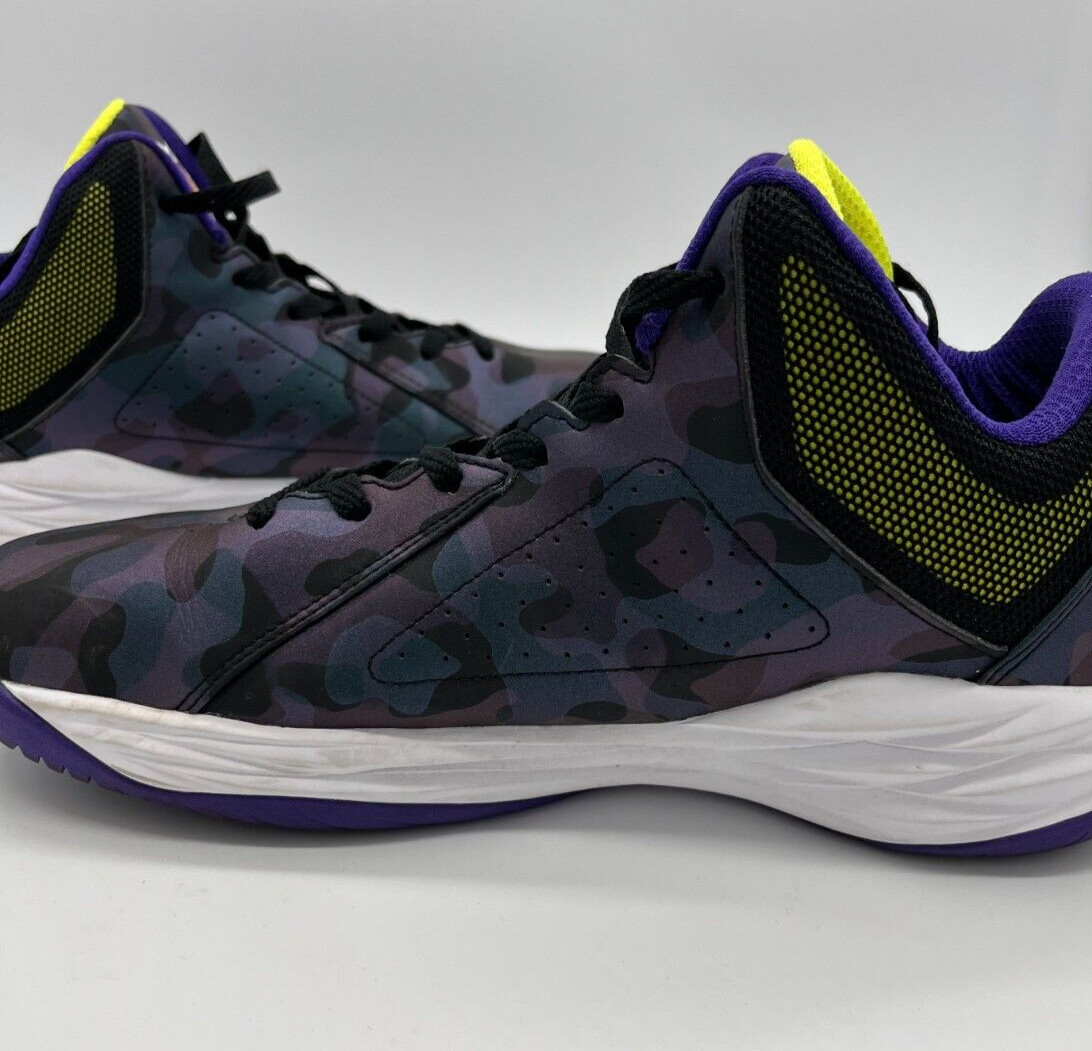 ANTA NBA Los Angeles Lakers Purple Camouflage Men's 1… - Gem