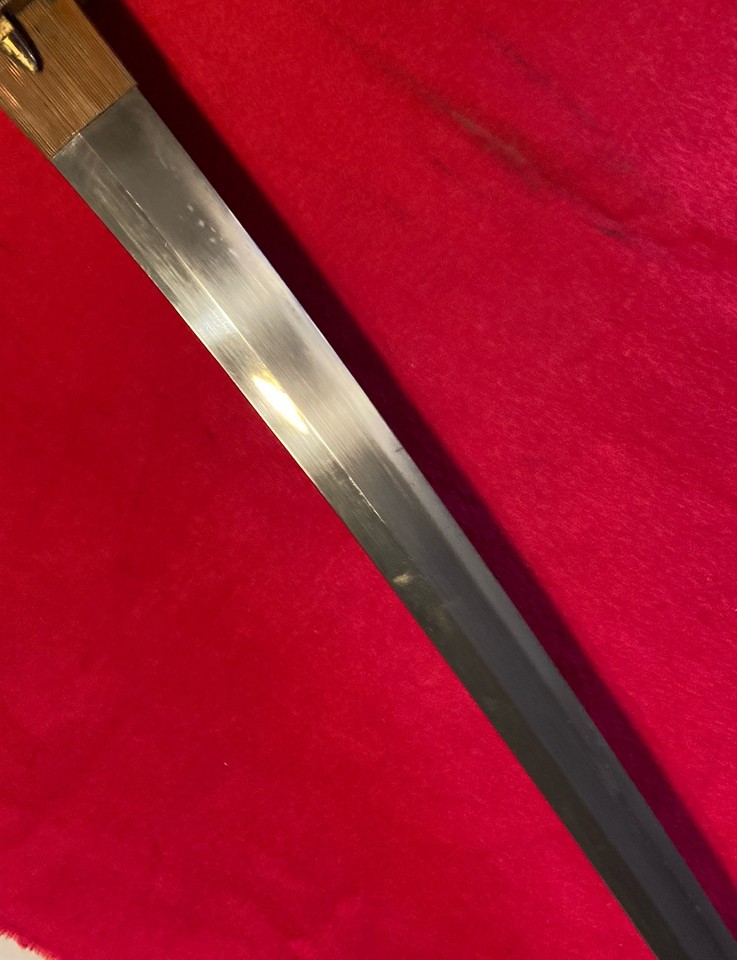 Fine WW2 era, Mantetsu, Dated, Japanese katana, Gunto mounts, 26 5/16 ...