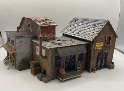 HO Scale Old Tyme Barrels Structure Kit Laser Cut | eBay