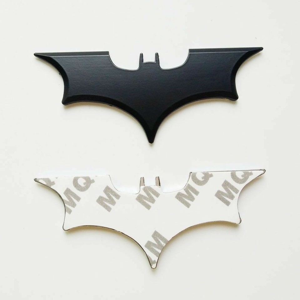 Black Metal Batman Dark Knight Mask Car Motorcycle Emblems Badge Decal ...