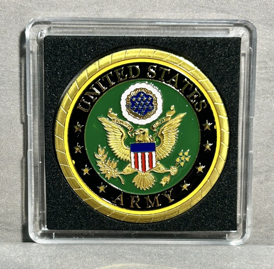 US ARMY LOGISTICS Challenge Coin with case-SHIPS WITIN 24 HRS! | eBay