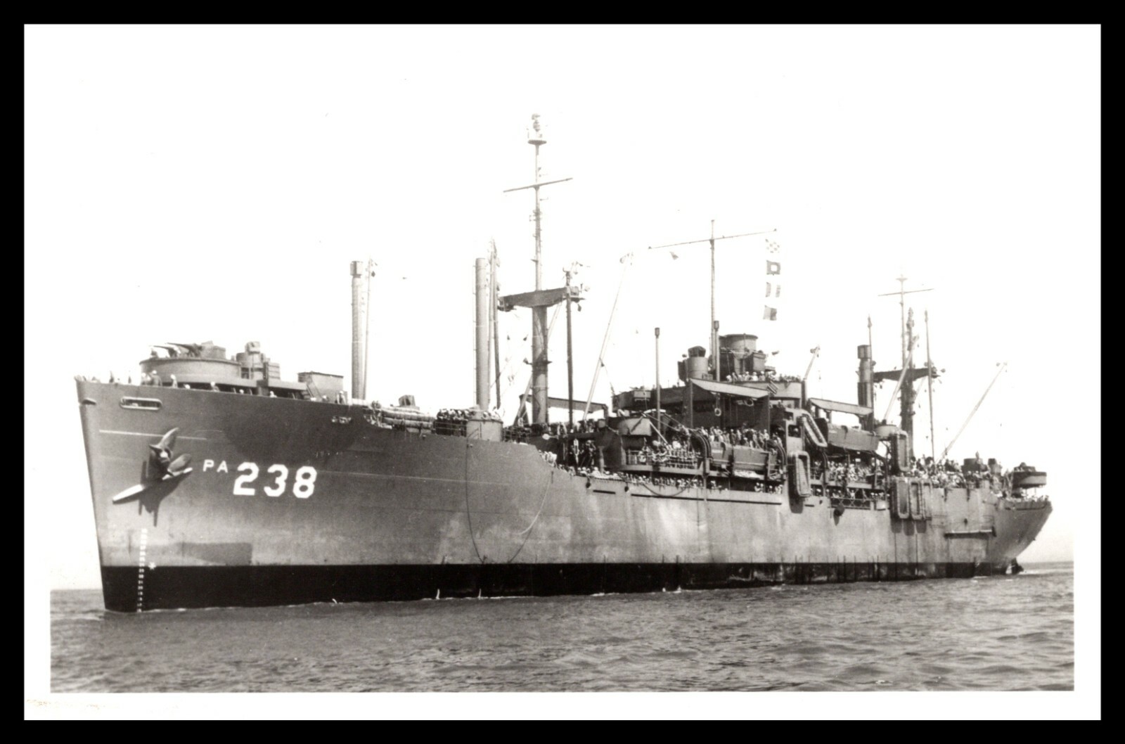 Photo USS Dane APA-238 | eBay