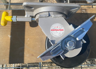 HAMILTON Swivel Caster: 2000 lb, Phenolic, Hard, Roller, 4 Position ...