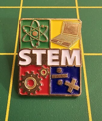 School STEM Enamel Lapel Pin | eBay