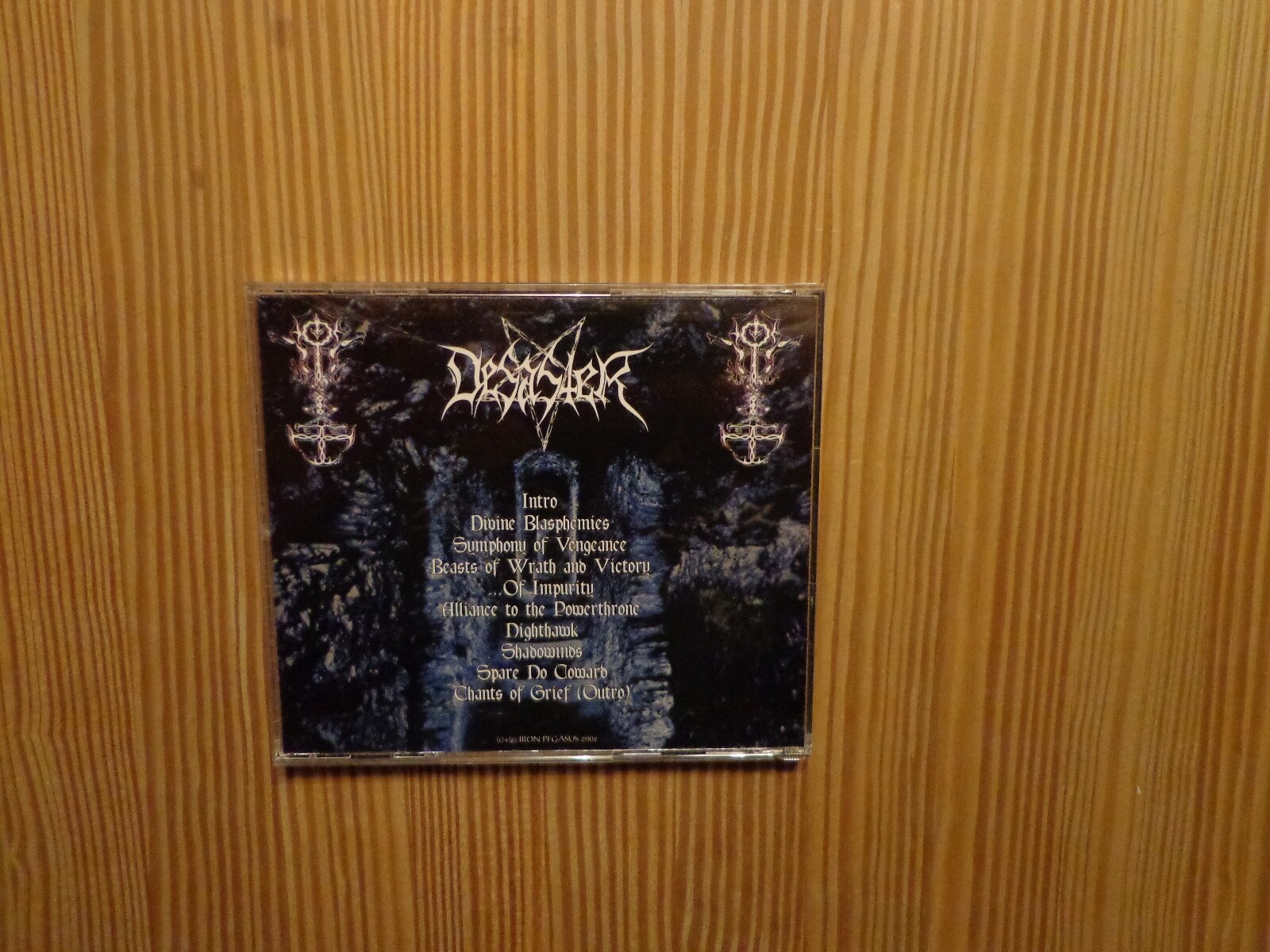 Desaster-Divine Blasphemies CD 2002 Thrash Metal Sodom Destruction | eBay