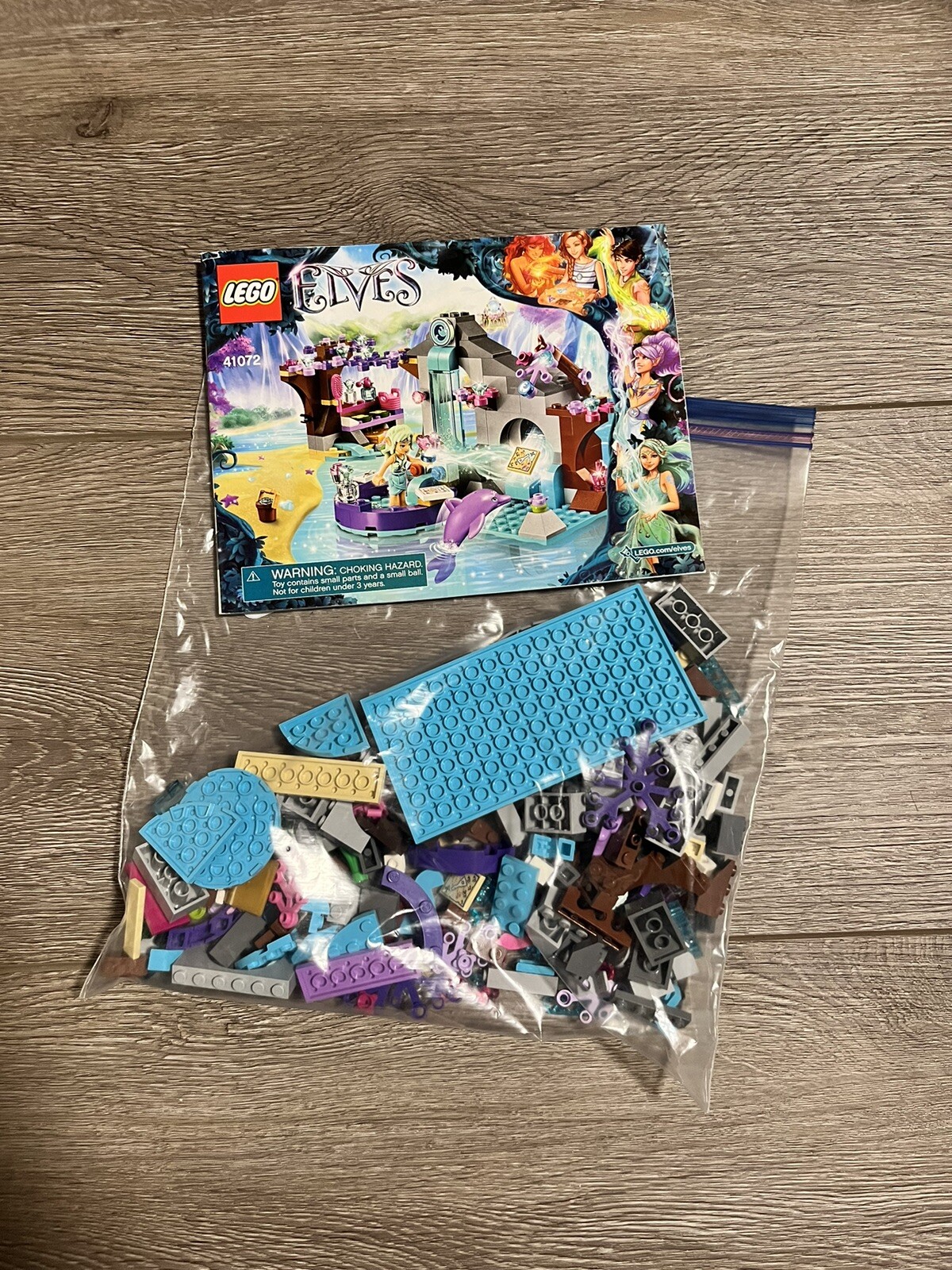 Lego Elves Naida's Spa Secret 41072 RETIRED 100% COMPLETE | eBay