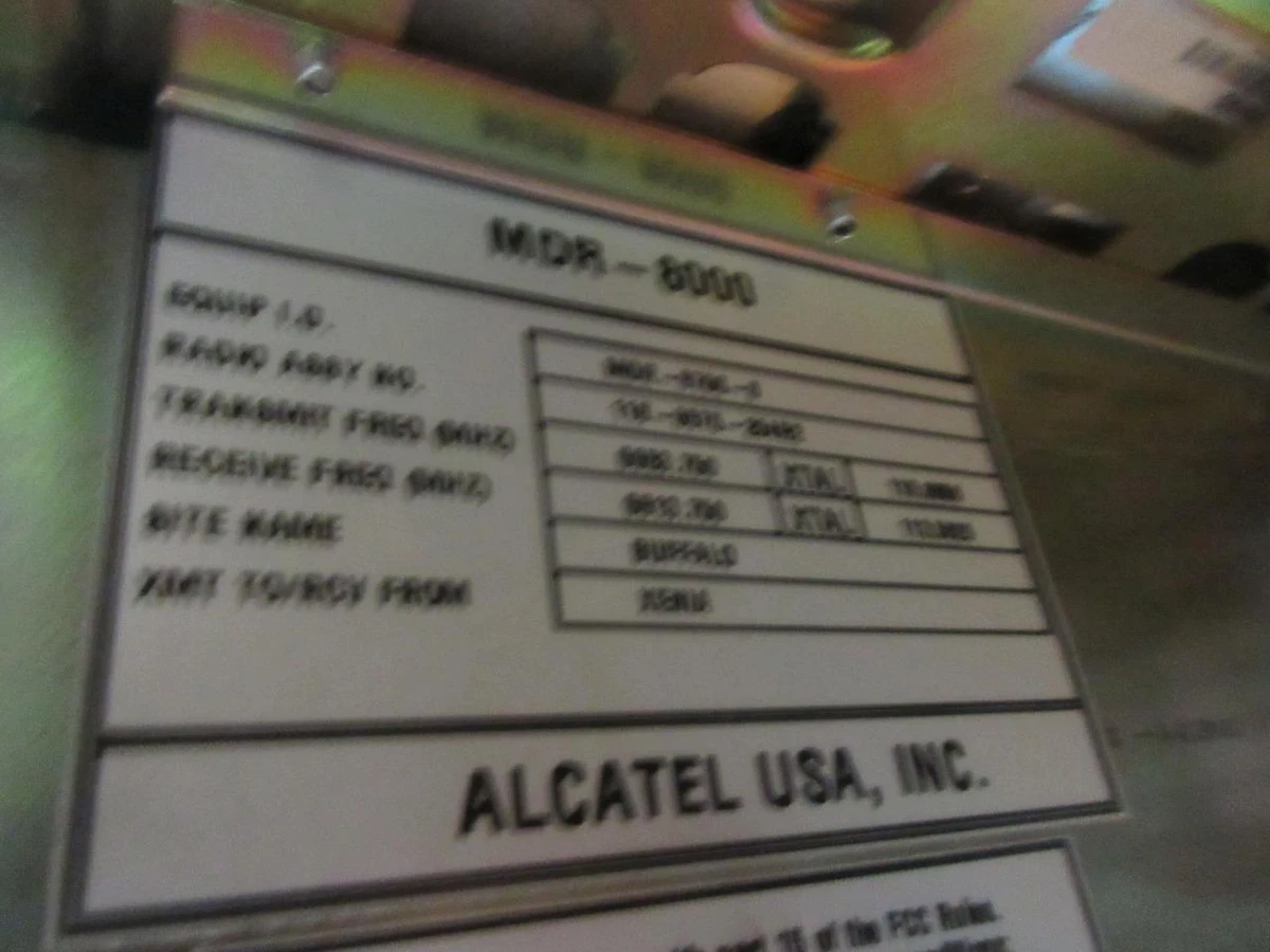 Mdr 8000 Radio Digital Microwave