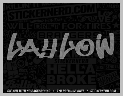 Lay Low Sticker - Vinyl Car Decals Funny Kdm Window Decal JDM Tuner ...