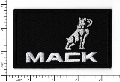 28 Pcs Embroidered Iron on patches Mack Truck Black 104x64mm AP063mC2 ...