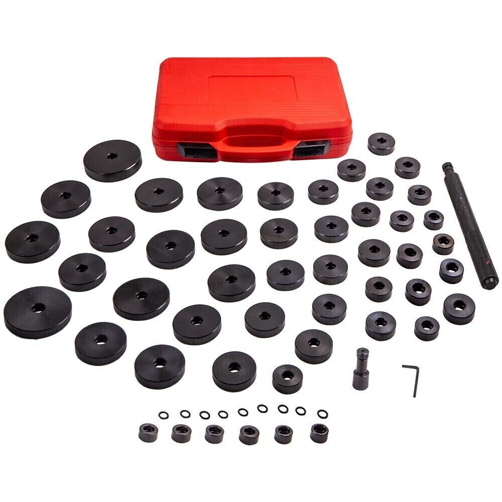 52Pc 18-65mm Seal Tool Bushing Bearing Press Push Set Disc Custom ...