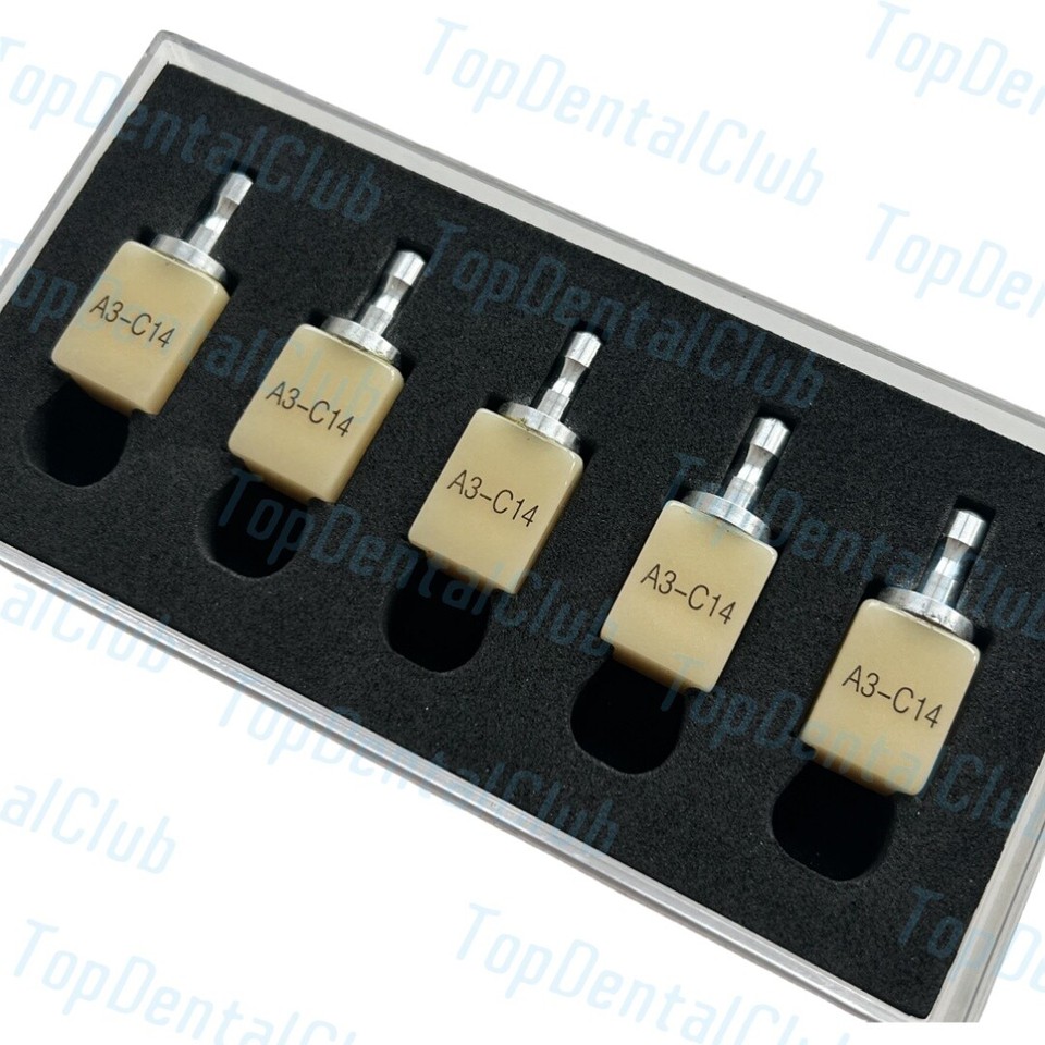 C14/B40L Dental PMMA Non Firing Blocks Sirona Cerec CAD CAM Milling ...