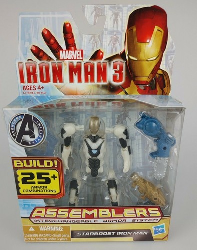 Starboost Iron Man Assemblers 3 Marvel Hasbro 2012 | eBay